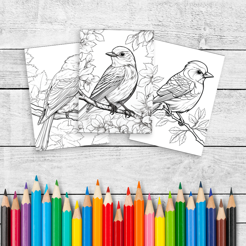 Bird Coloring Book Pages: A Feathered Journey of Creativity